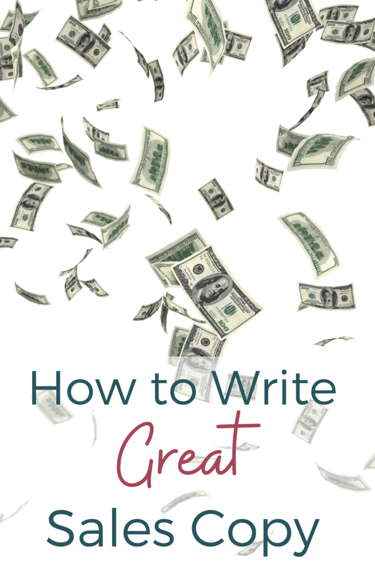 Great Sales Copy: 4 Tips - Business & Marketing Coach For Service Providers