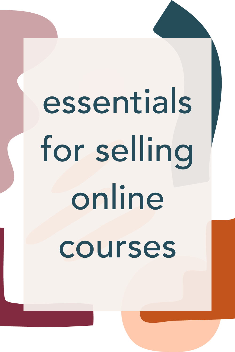 Sell Your Courses Online